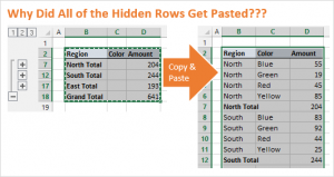 How To Copy & Paste Visible Cells Only (Video) - Excel Campus