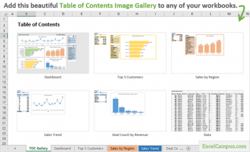 Excel Table of Contents that Automatically Updates - Excel Campus