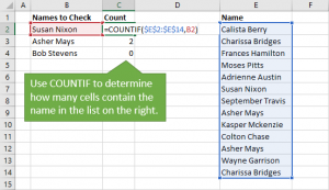 How to use the COUNTIF Function Instead of VLOOKUP + Video - Excel Campus