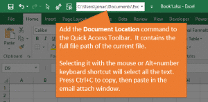 3 Ways to QUICKLY Attach Excel Files to Emails - Excel Campus