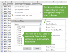 How to Properly Filter Zeros & Numbers - The Excel Filter Menus