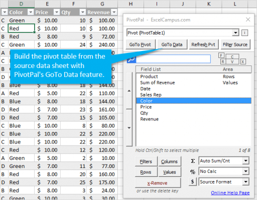 Pivot Table Field List Missing? How to Get It Back - Excel Campus