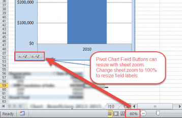 Pivot Chart Field Button Not Displaying All Words or Text - Excel Campus