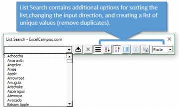 How to Search Data Validation Drop-down Lists in Excel - Excel Campus