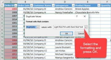How to Filter for Duplicates with Conditional Formatting - Excel Campus