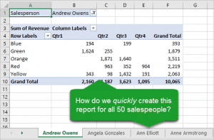 Create Multiple Pivot Table Reports with Show Report Filter Pages ...