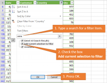 2 Ways to Filter for List of Items in Excel + Video Tutorial - Excel Campus