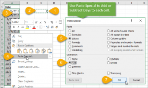 3 Ways to Add or Subtract Days to a Date - Excel Campus