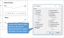 5 Ways to Select Multiple Shapes - Excel Campus