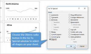 5 Ways to Select Multiple Shapes - Excel Campus