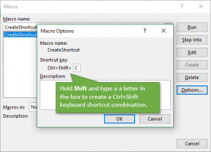 2 Ways to Assign Keyboard Shortcuts to Macros - Excel Campus