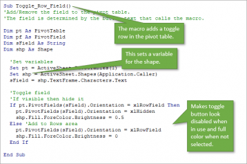 Macro Buttons to Add Fields to Pivot Tables - Excel Campus