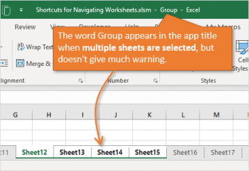 7 Shortcuts for Working with Worksheet Tabs in Excel - Excel Campus