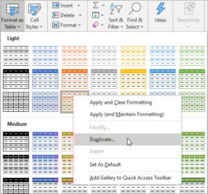Tips & Shortcuts for Inserting Excel Tables - Excel Campus