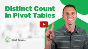Pivot Tables Archives - Excel Campus