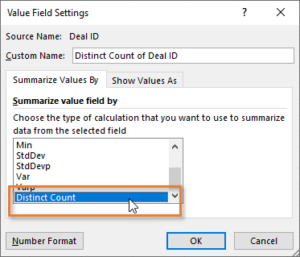 2 Ways to Calculate Distinct Count with Pivot Tables - Excel Campus