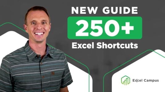 19 Advanced Excel Shortcuts - Excel Campus