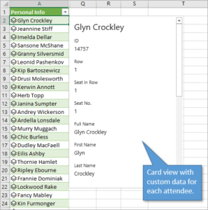 Seating Chart Planner - Excel Hash - Episode 3 - Excel Campus