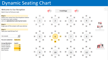 Seating Chart Planner - Excel Hash - Episode 3 - Excel Campus
