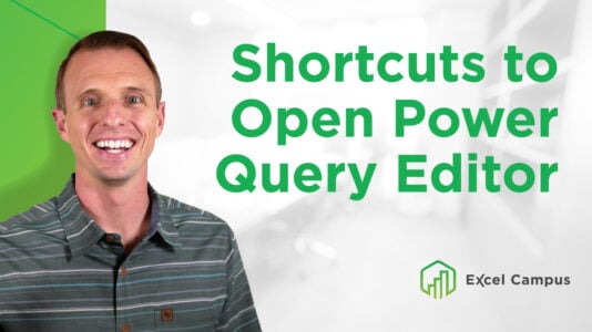 Power Query Archives - Excel Campus