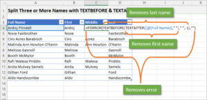 Best Way to Split Text in Excel - TEXTSPLIT versus TEXTBEFORE & AFTER - Excel Campus