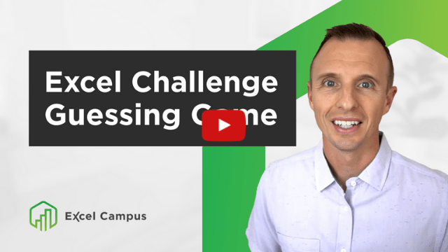 Excel Challenge: Baby Shower Guessing Game - Excel Campus