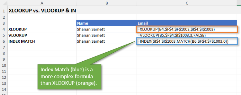When to use VLOOKUP instead of XLOOKUP - Excel Campus
