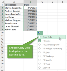 How to Autofill Dates in Excel - Excel Campus