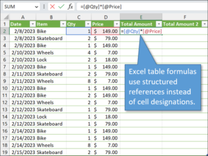 My Love/Hate for Table Formulas - Excel Campus