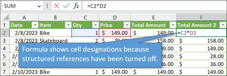My Love/Hate for Table Formulas - Excel Campus
