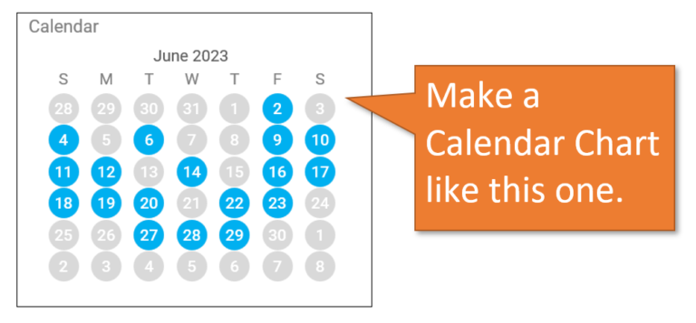 Create a Calendar Chart - Part 1 - Excel Campus
