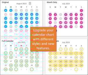 Create a Calendar Chart - Part 1 - Excel Campus