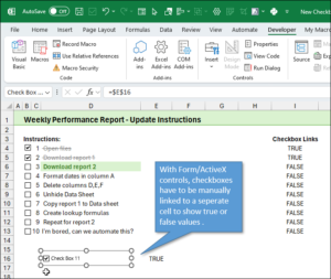 New Checkboxes in Excel - Excel Campus