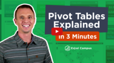 Intro to Pivot Tables and Dashboards Video Series 1 of 3
