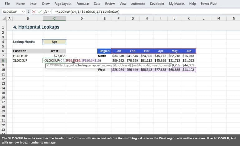 XLOOKUP vs VLOOKUP: Complete Guide with 7 Examples